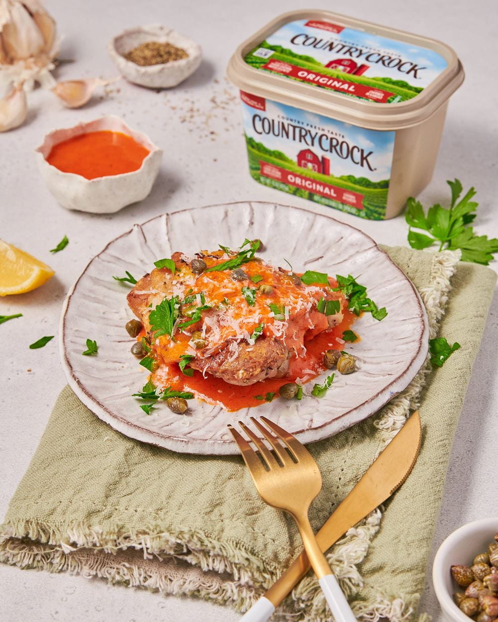 Creamy Roasted Red Pepper Chicken