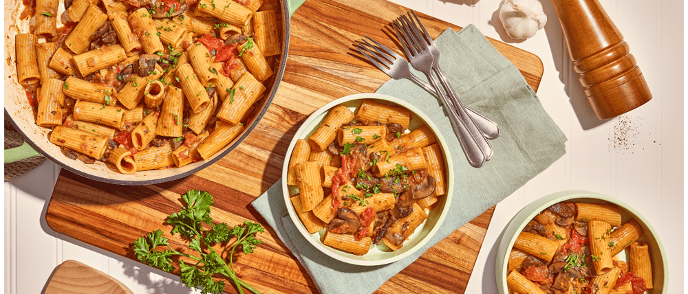 One Pan Pasta Bake