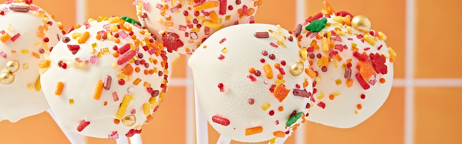 Spice Cake Pops made with box mix